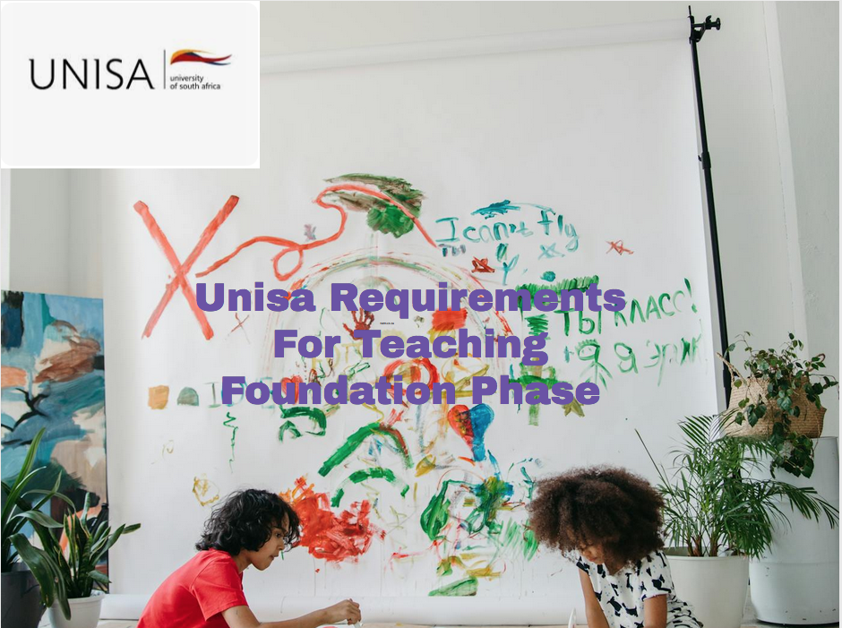 UNISA Requirements For Teaching Foundation Phase - TVET Colleges 2026
