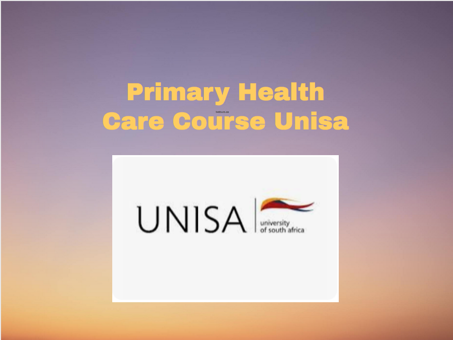 Primary Health Care Course Unisa - TVET Colleges 2026
