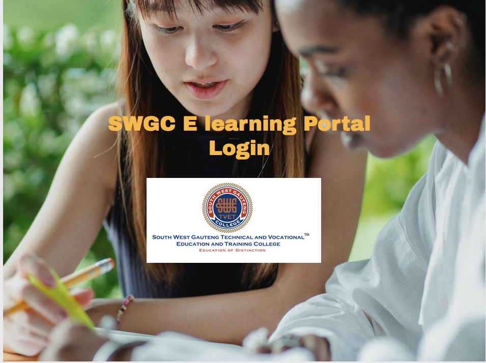 SWGC E learning Portal Login - TVET Colleges